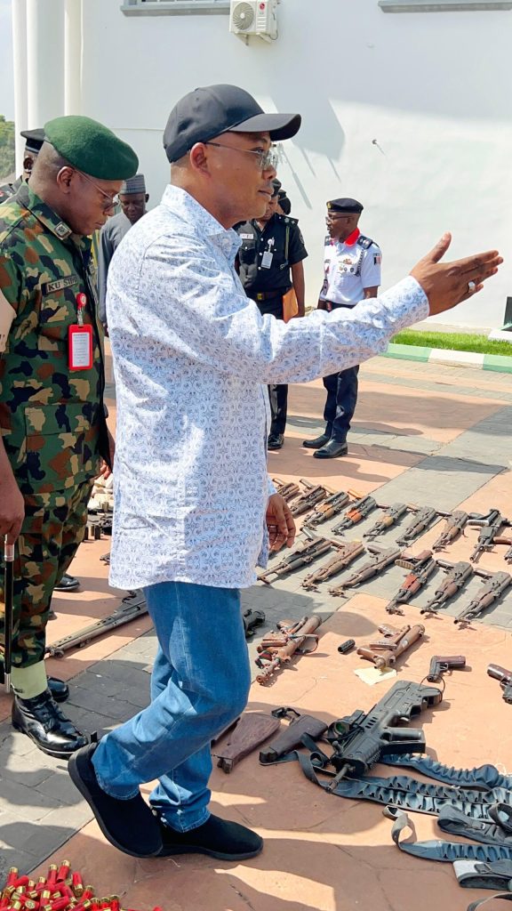 Ododo Uncovers Massive Arms Cache, Vows Total War on Criminals in Kogi ...